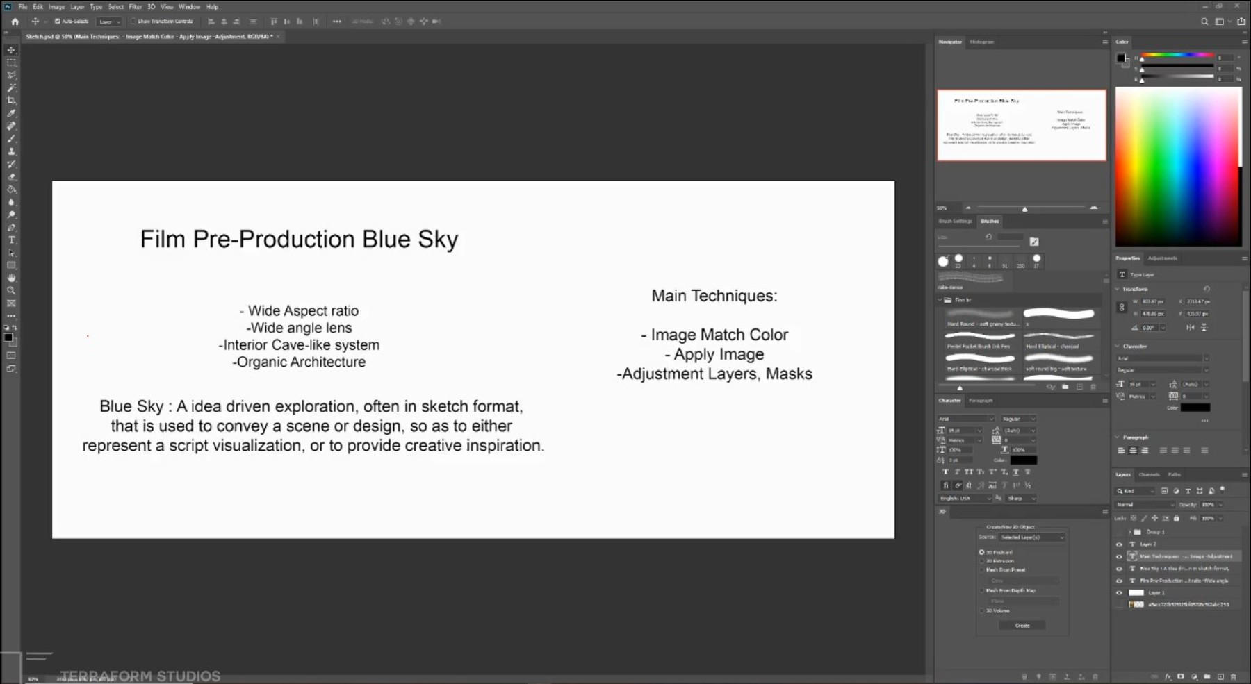 ArtStation - Pre Production Sketch Tutorial | Tutorials
