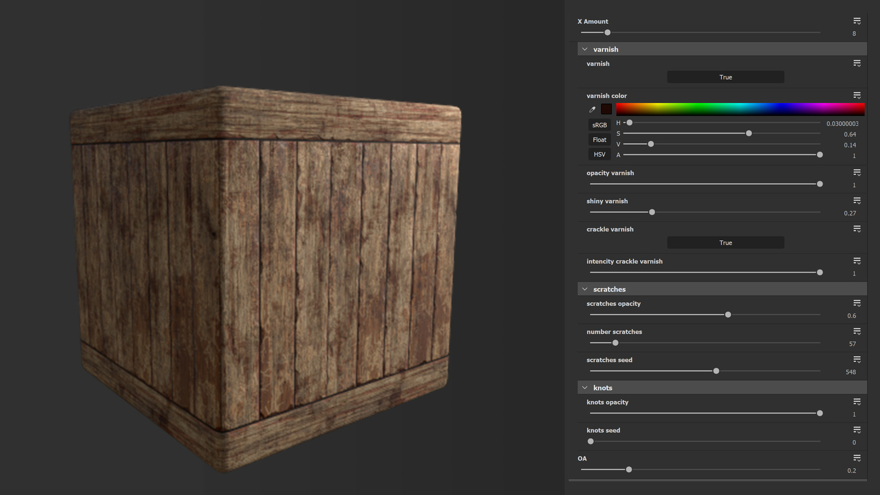 ArtStation - wooden planks procedural | Game Assets