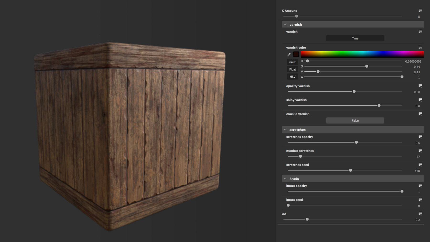 ArtStation - wooden planks procedural | Game Assets