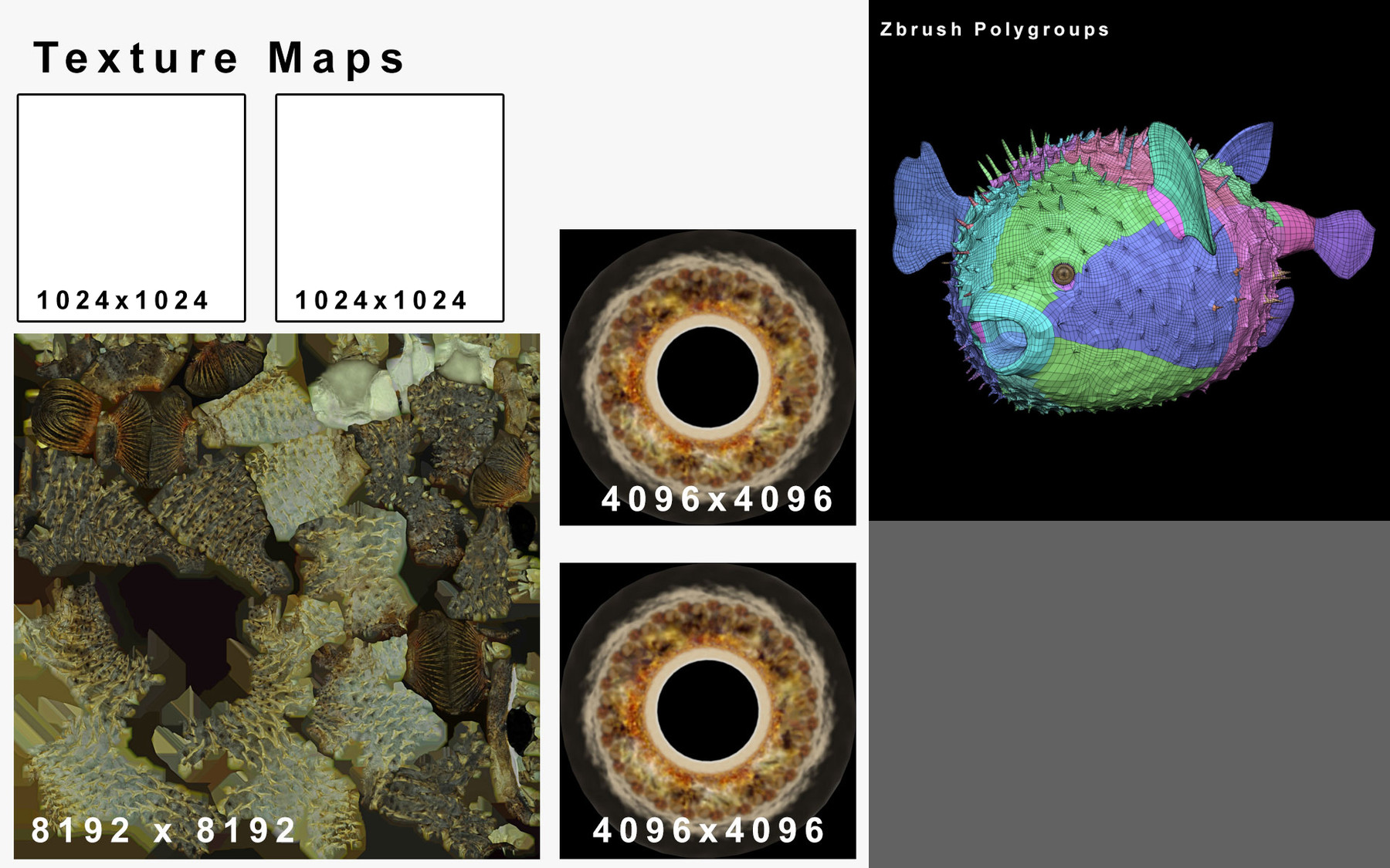ArtStation - HD 3D Scan Fugu Fish | Resources