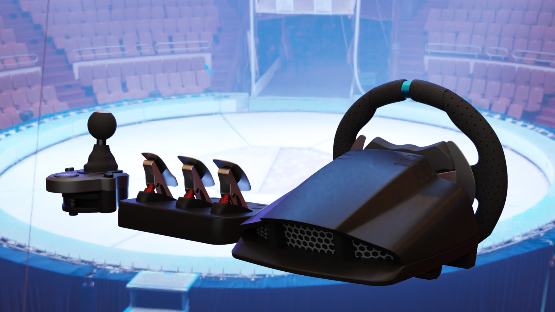 ArtStation - Racing Wheel 3D Model | Game Assets