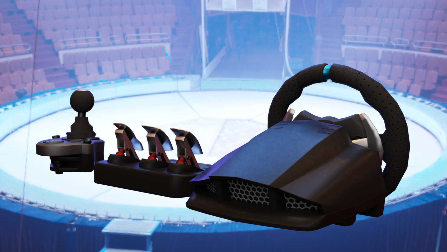 ArtStation - Racing Wheel 3D Model | Game Assets