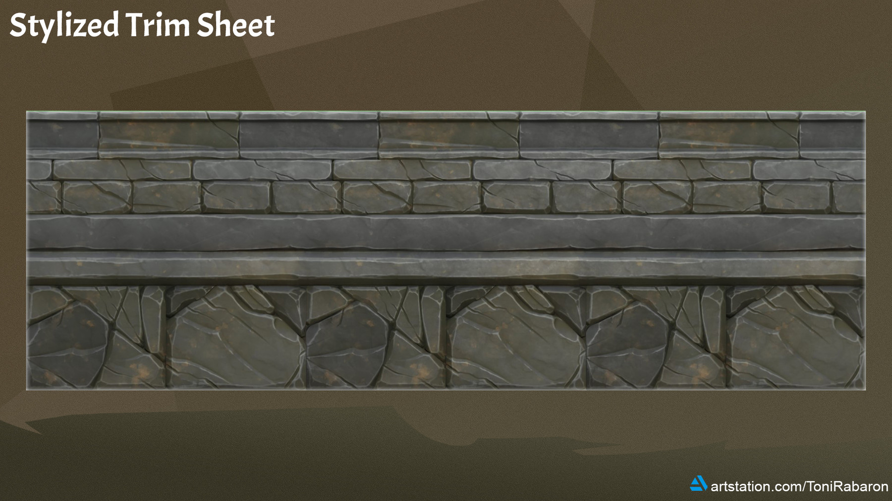 ArtStation - Stylized Trim Sheet | Resources