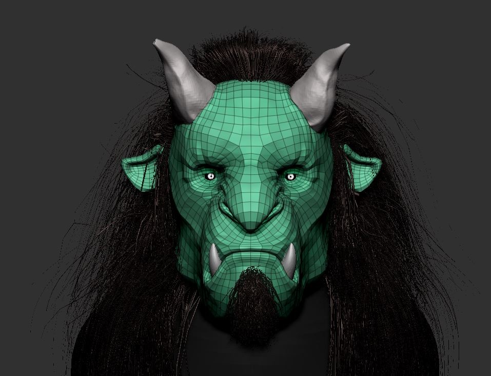 ArtStation - Beast face | Resources