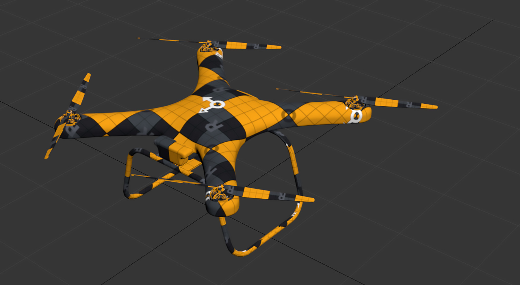 ArtStation - Quadrocopter drone | Game Assets