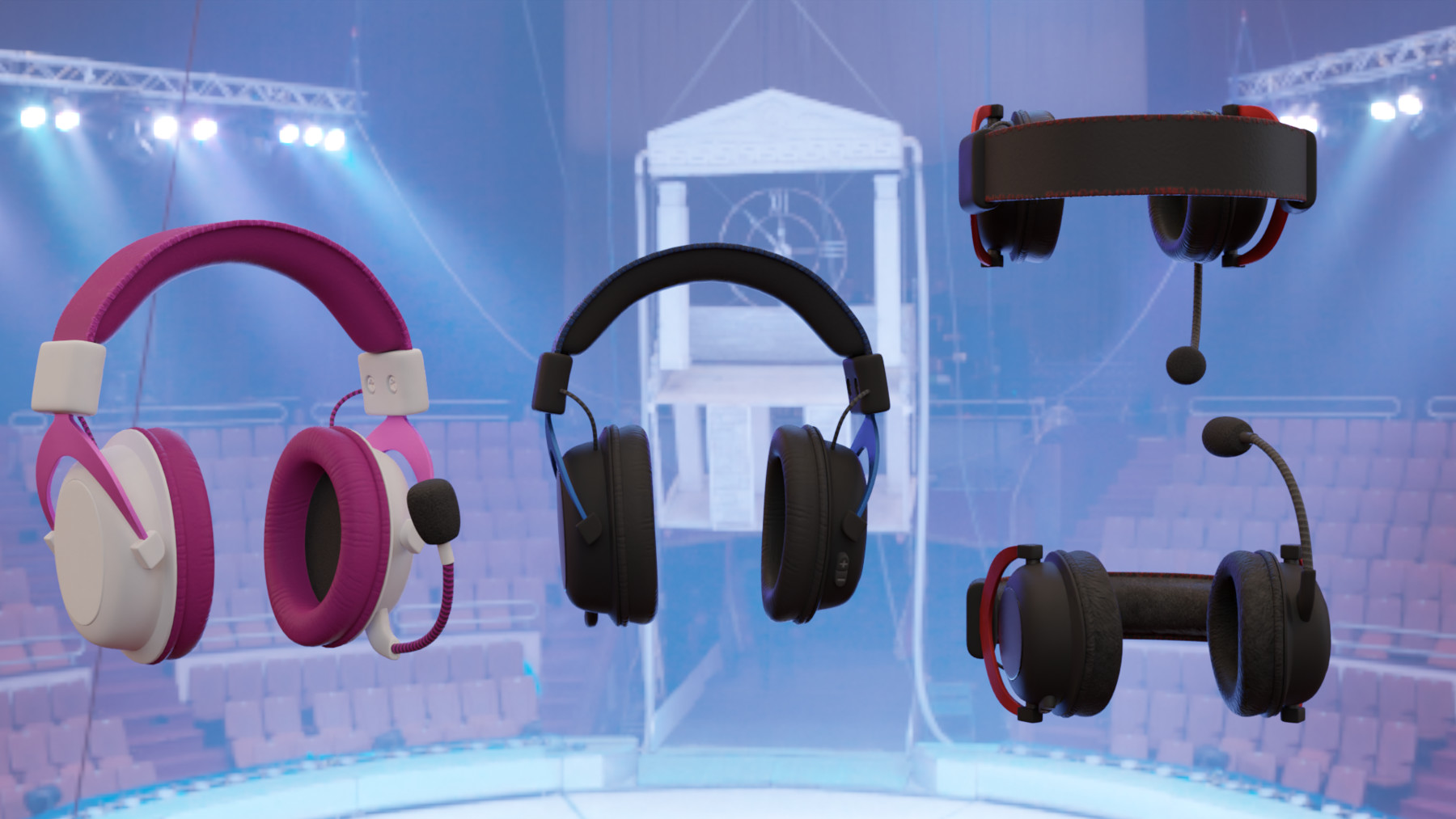 ArtStation - Gaming Headset 3D Model | Game Assets