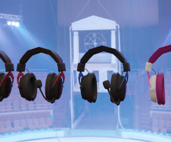 ArtStation - Gaming Headset 3D Model | Game Assets