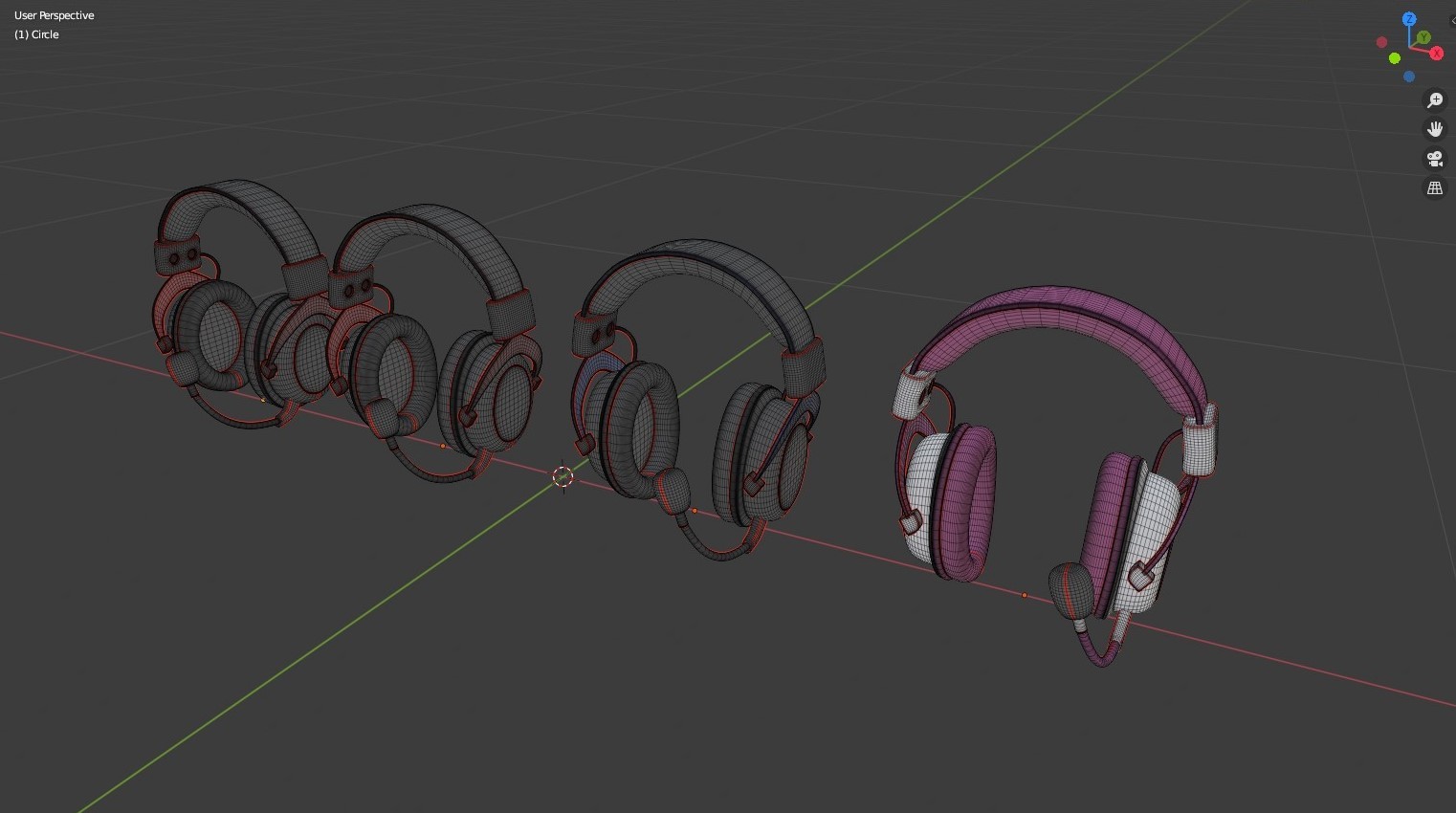 ArtStation - Gaming Headset 3D Model | Game Assets