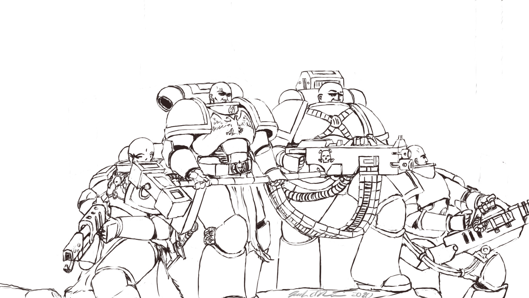 ArtStation - Color your Devastators | Artworks