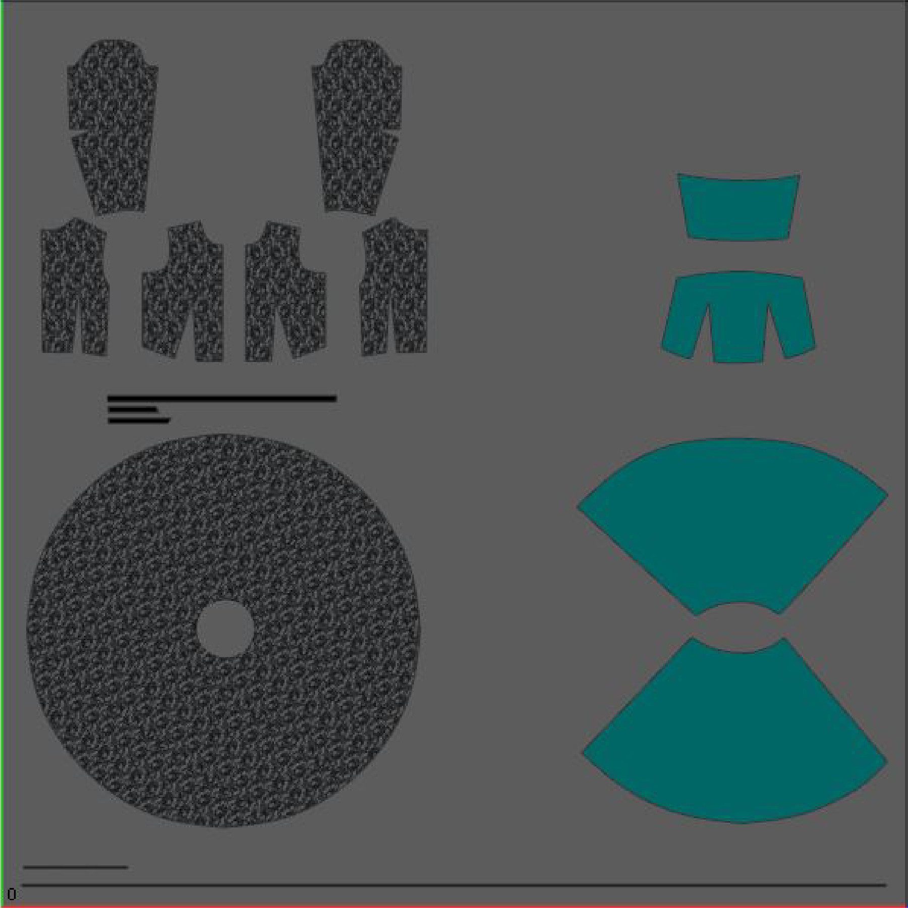 ArtStation - women dress | Game Assets