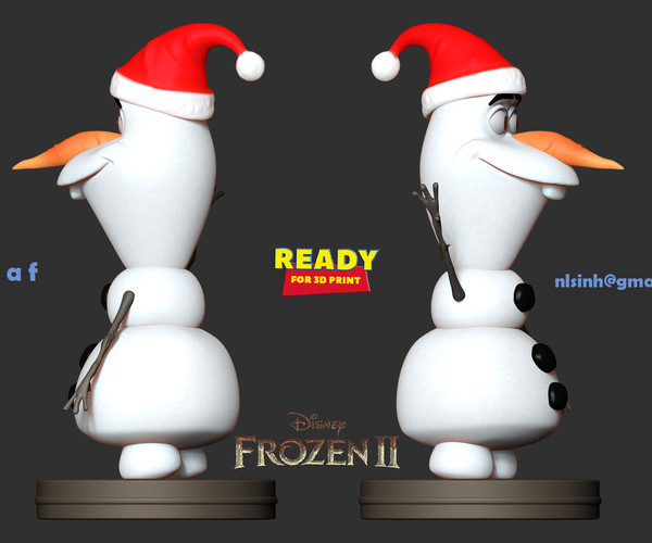 ArtStation - Olaf - Frozen 2 Fanart | Resources