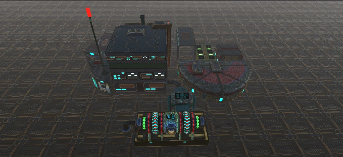 ArtStation - Sci-Fi Army Base | Game Assets