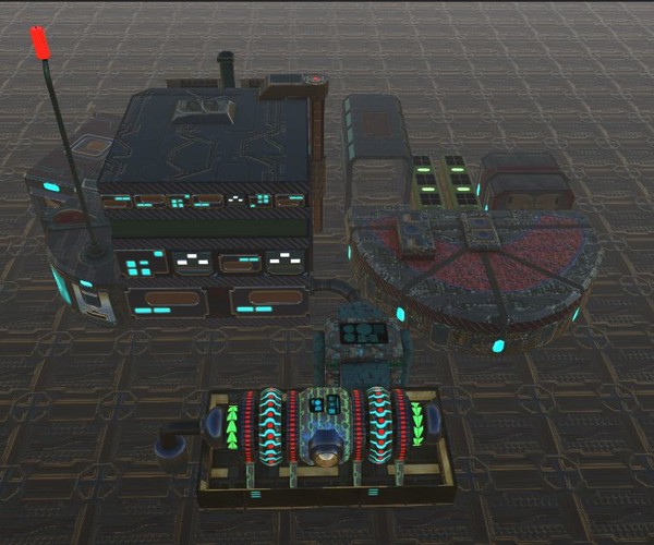 ArtStation - Sci-Fi Army Base | Game Assets