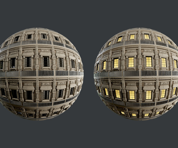 ArtStation - Building Facade Seamless PBR Texture 05 | Game Assets