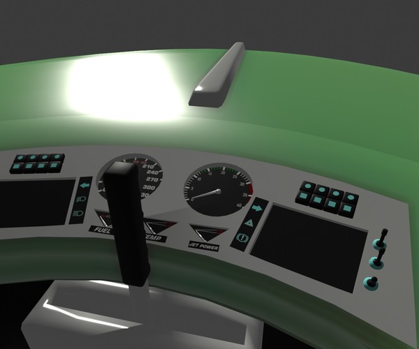 ArtStation - Jetsons Cartoon Jet Flying Car | Resources