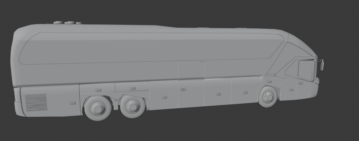 ArtStation - Neoplan Starliner Bus | Resources