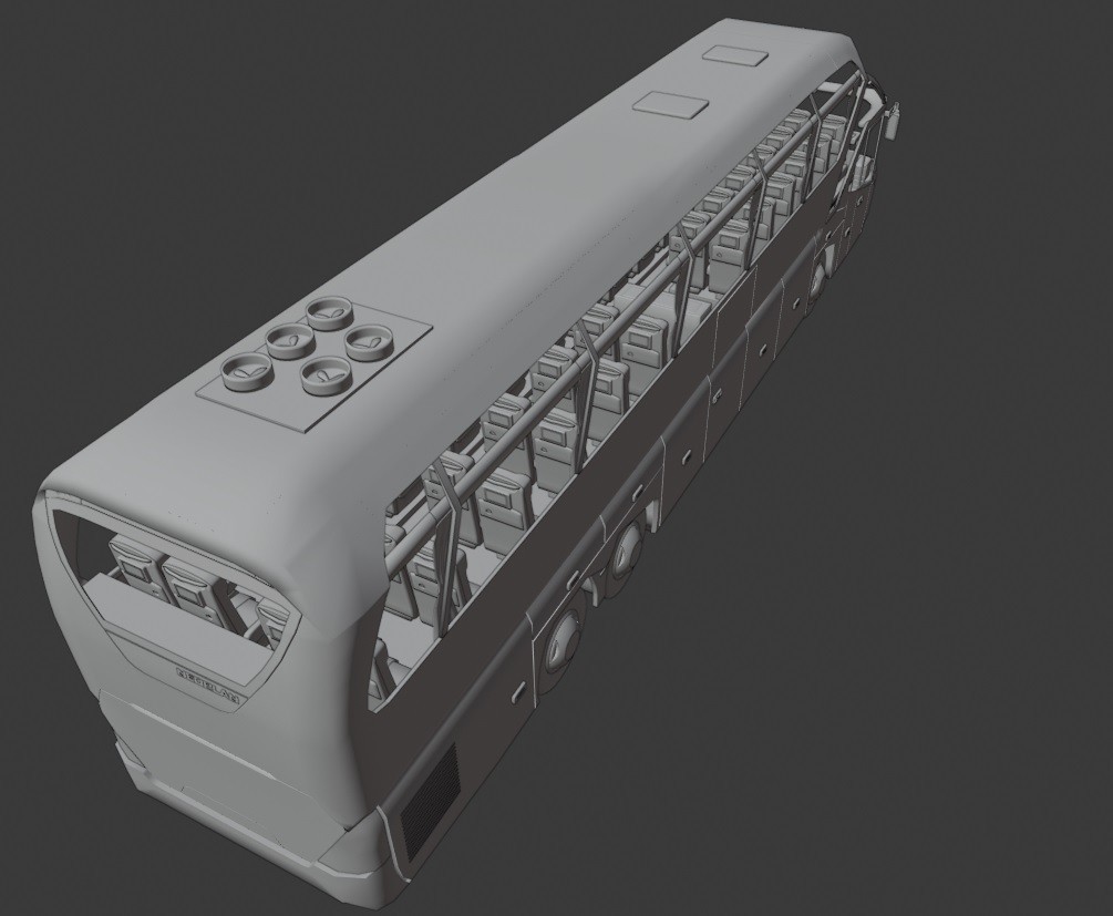 ArtStation - Neoplan Starliner Bus | Resources
