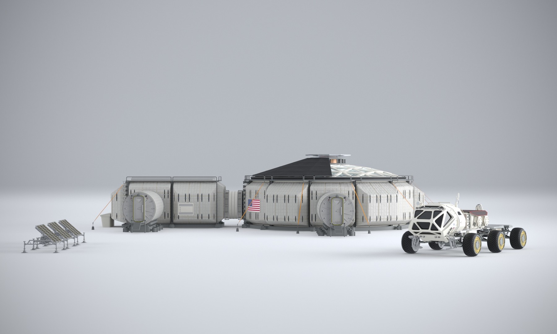 ArtStation - Martian colony base kitbash | Resources
