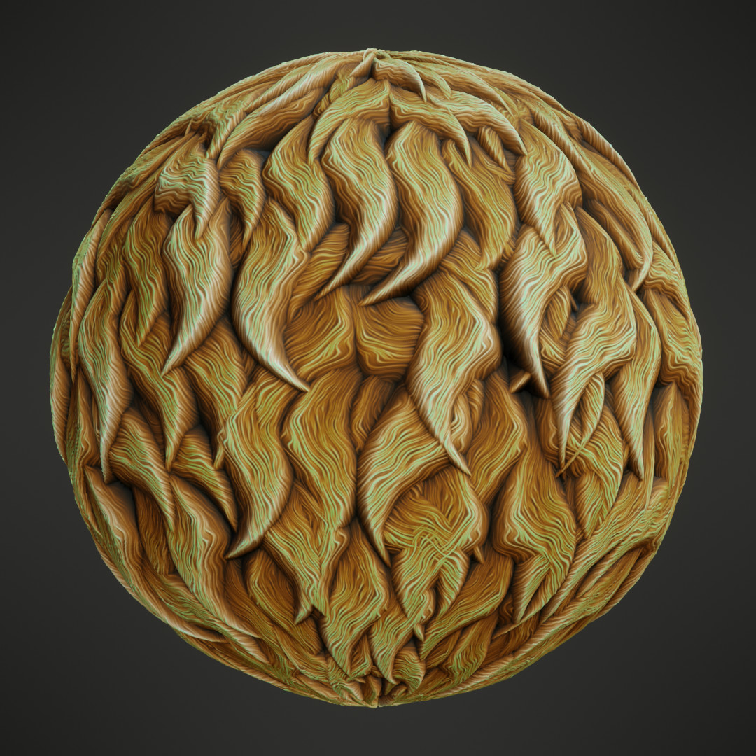 ArtStation - Stylized PBR Fur Textures | Resources