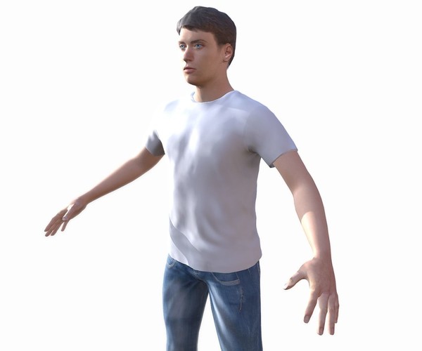 ArtStation - Male Human Character | Game Assets