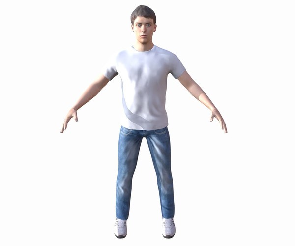 ArtStation - Male Human Character | Game Assets