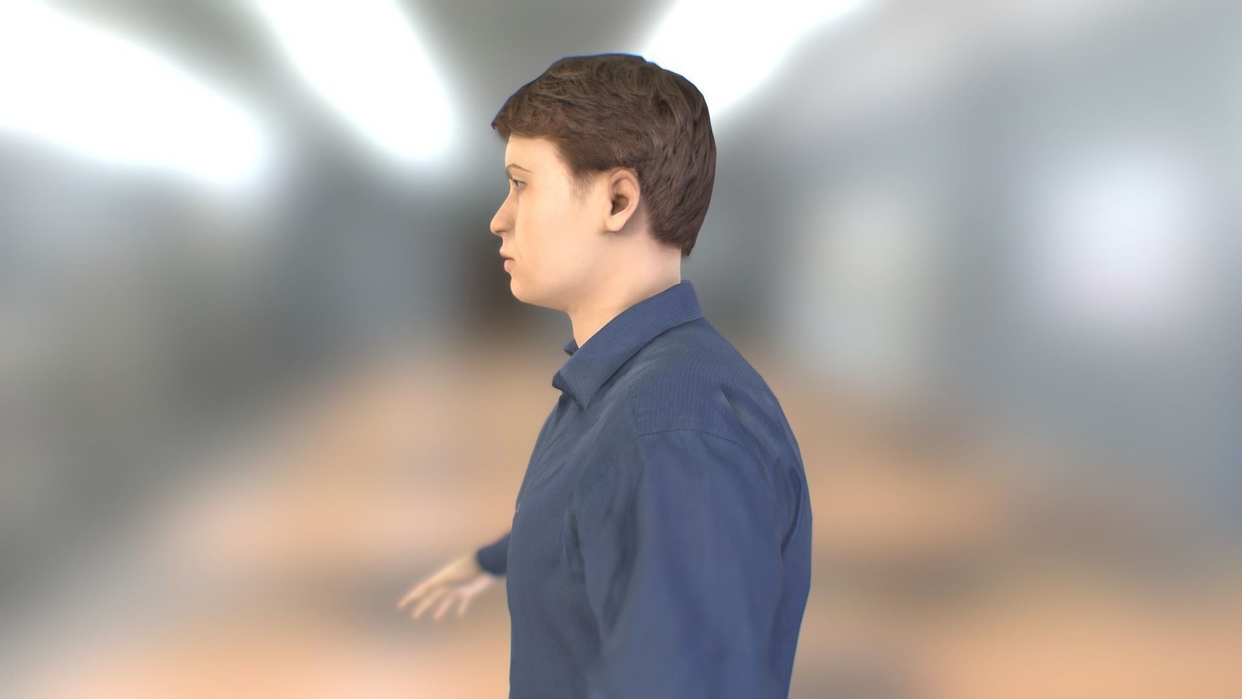 ArtStation - Male Office Man Character | Game Assets