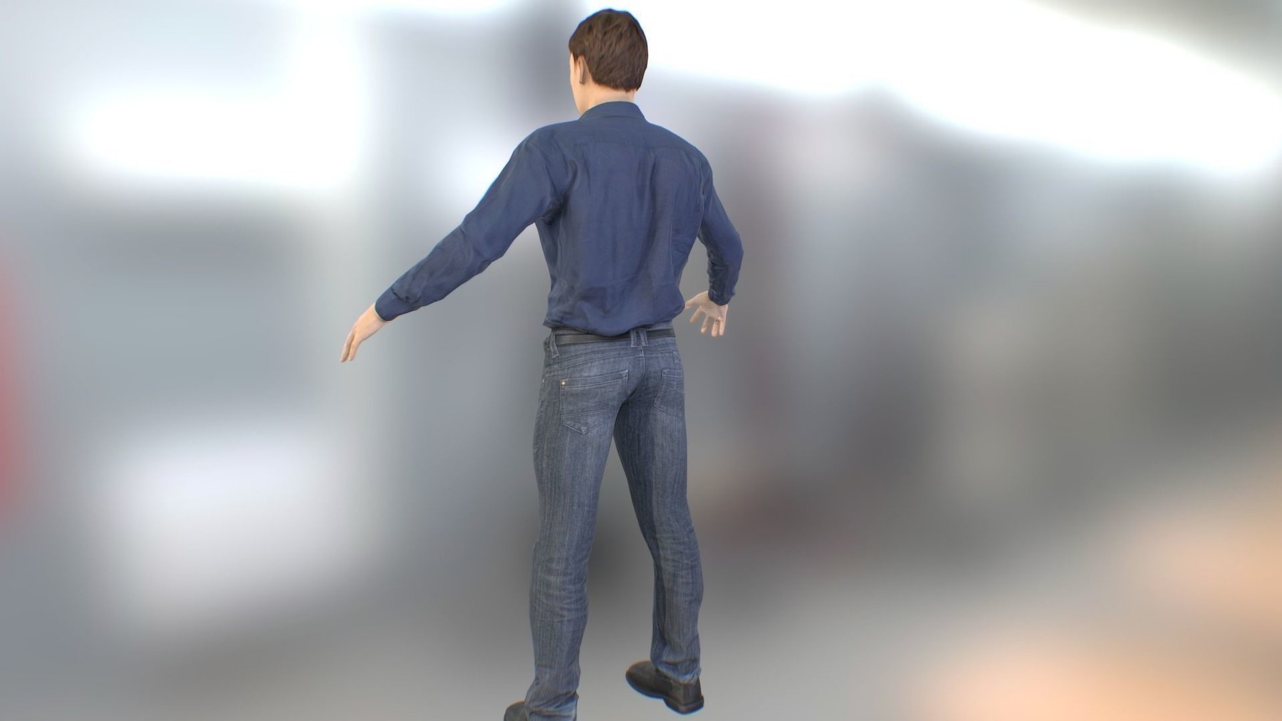 ArtStation - Male Office Man Character | Game Assets