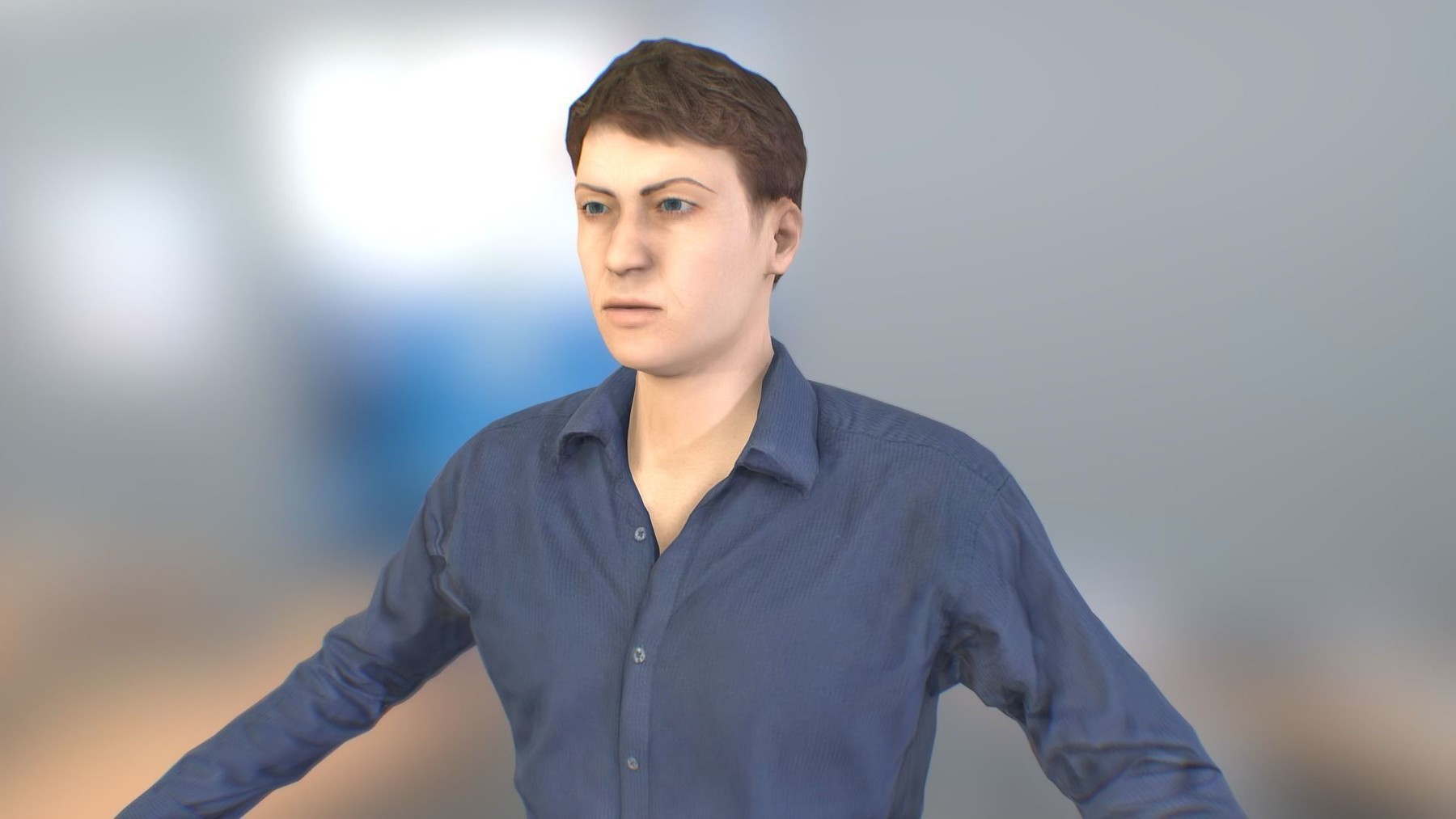 ArtStation - Male Office Man Character | Game Assets