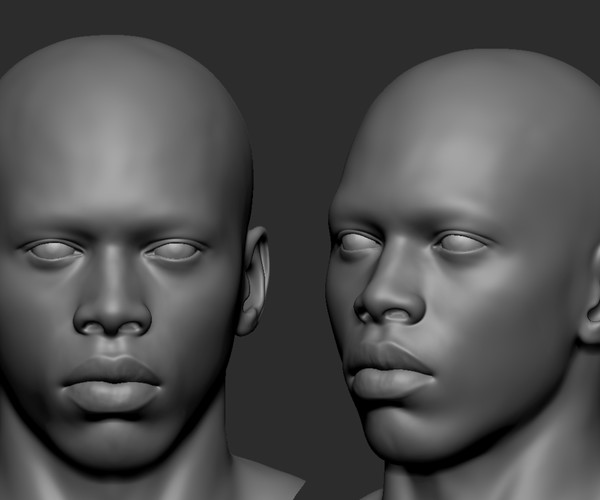 ArtStation - Base Male Head | Resources