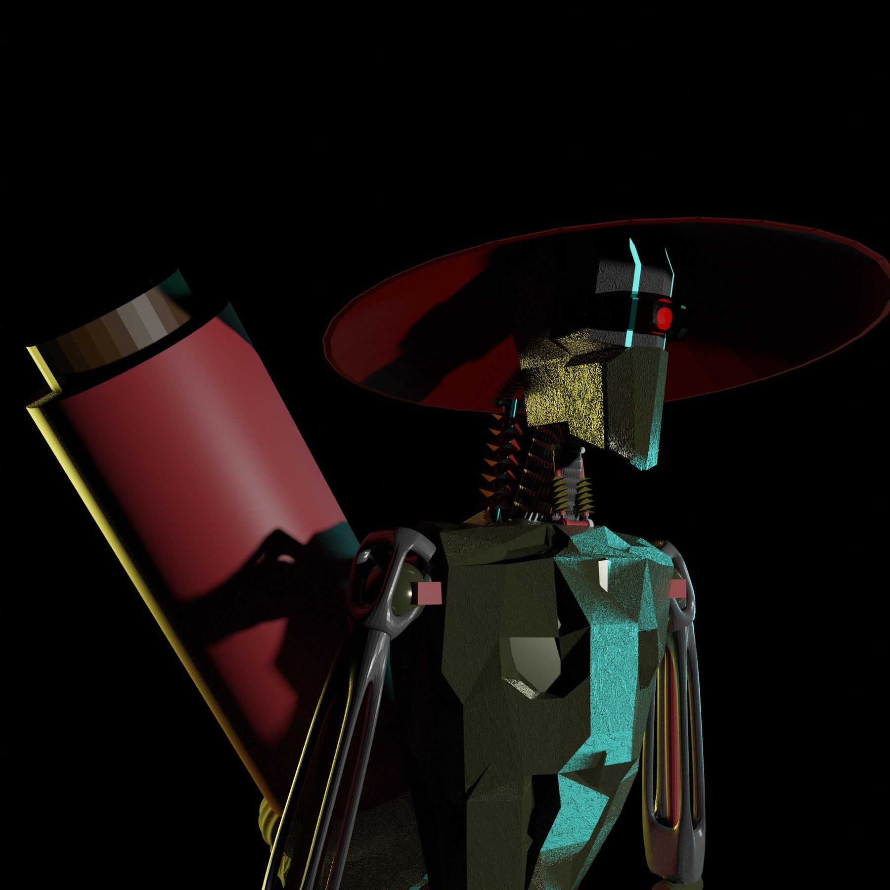 ArtStation - Samurai bot | Resources