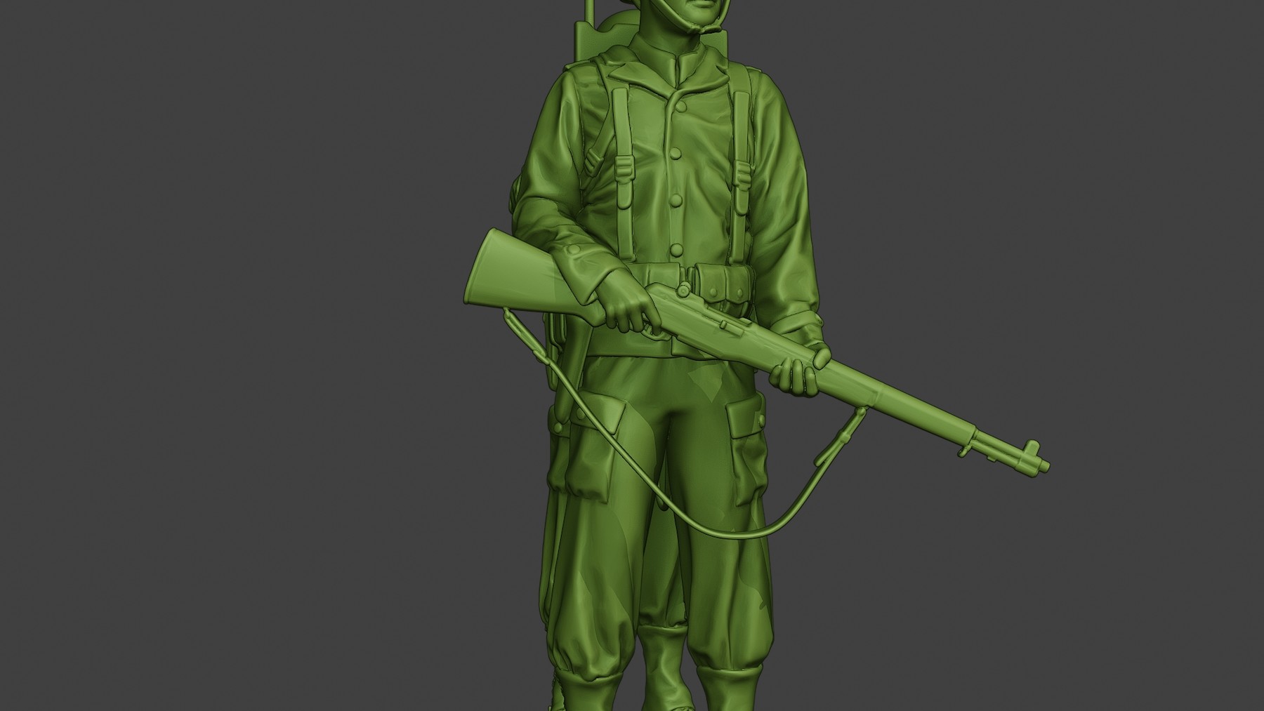 ArtStation - American engineer soldiers ww2 SCR-300 A9 | Resources