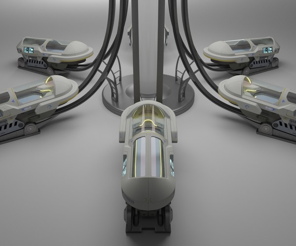 ArtStation - Sci Fi Cryogenic Pod | Resources