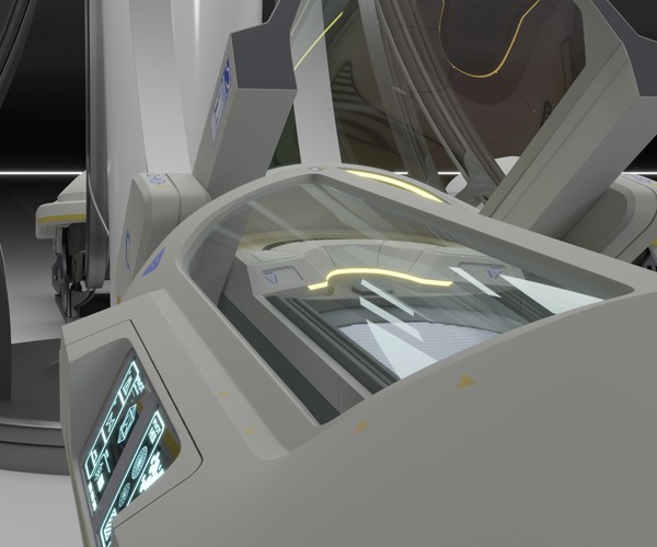 ArtStation - Sci Fi Cryogenic Pod | Resources