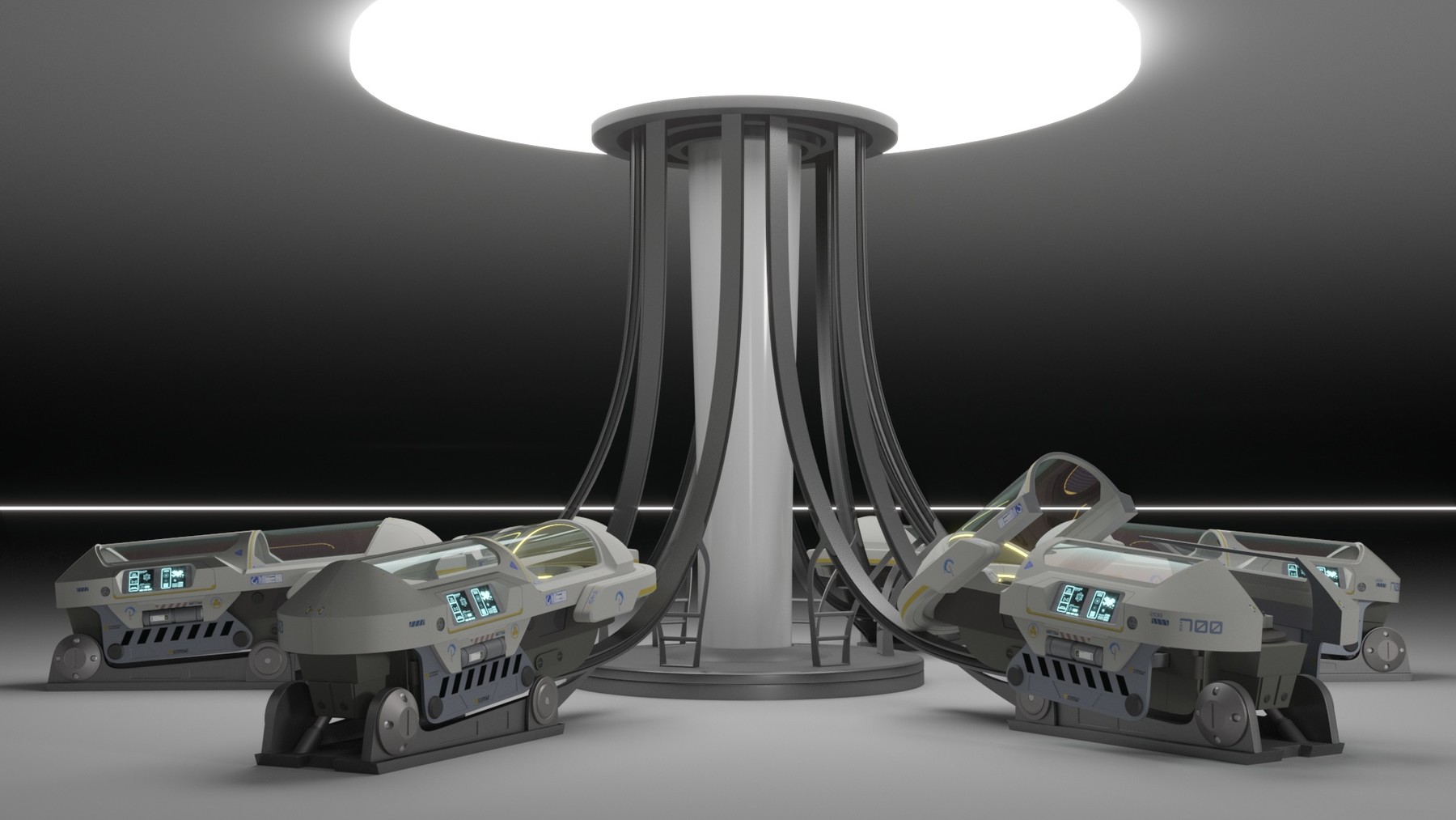 ArtStation - Sci Fi Cryogenic Pod | Resources