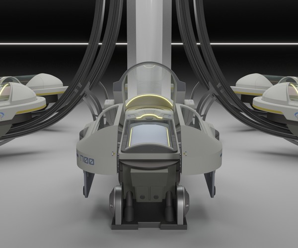 ArtStation - Sci Fi Cryogenic Pod | Resources
