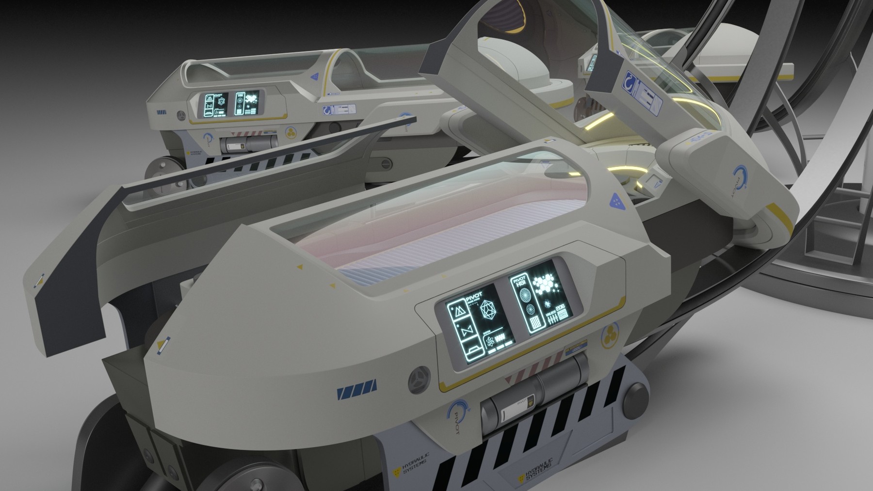 ArtStation - Sci Fi Cryogenic Pod | Resources