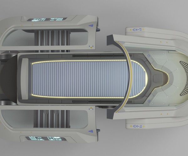 ArtStation - Sci Fi Cryogenic Pod | Resources