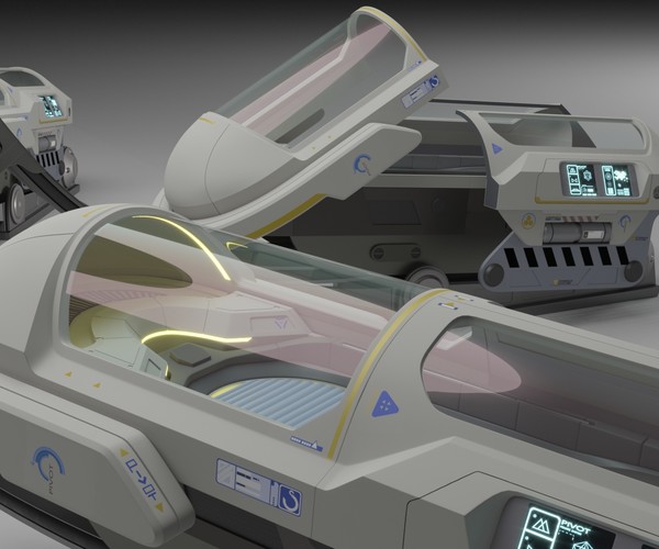 ArtStation - Sci Fi Cryogenic Pod | Resources