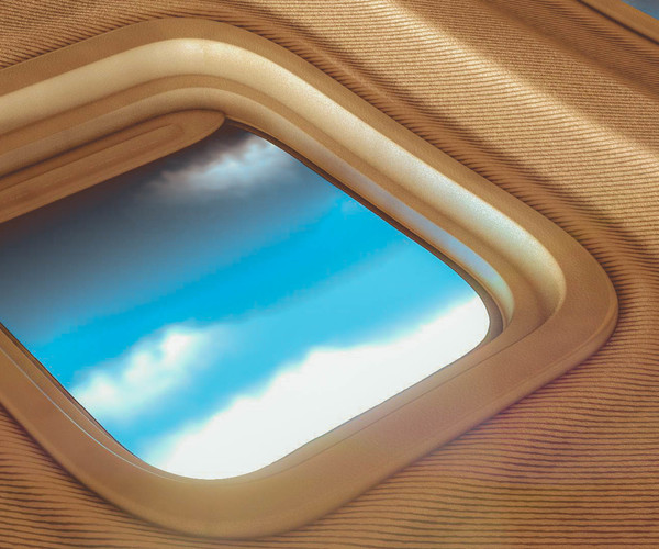 ArtStation - Airplane Window Material | Game Assets