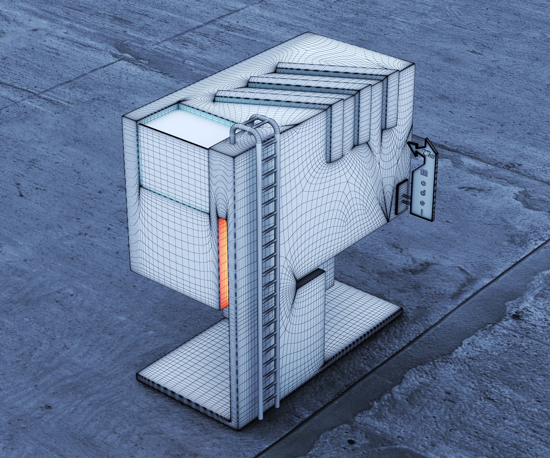 ArtStation - Architectural Maquette Physical Model | Resources