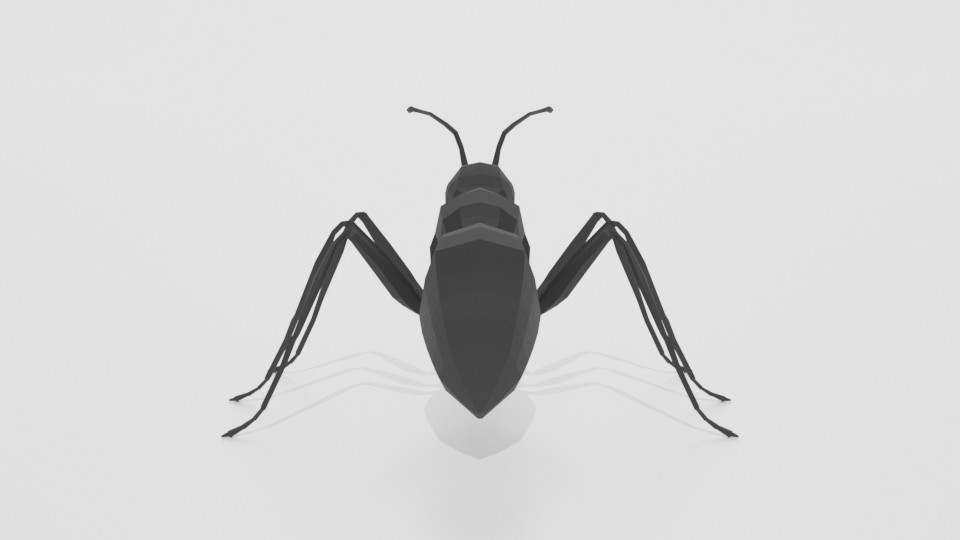 ArtStation - Low Poly Cartoon Ant | Game Assets