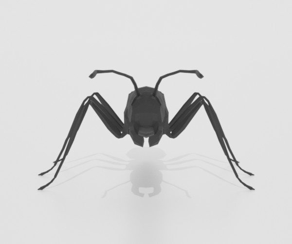 ArtStation - Low Poly Cartoon Ant | Game Assets