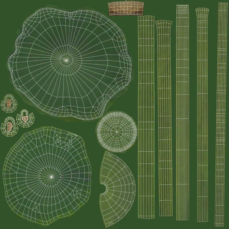 ArtStation - 3D Flower |Lotus Collection vol07 | Resources