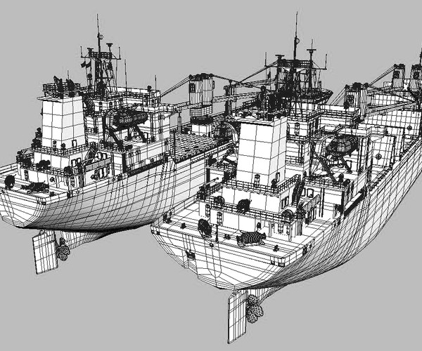 ArtStation - General Cargo Ship | Resources