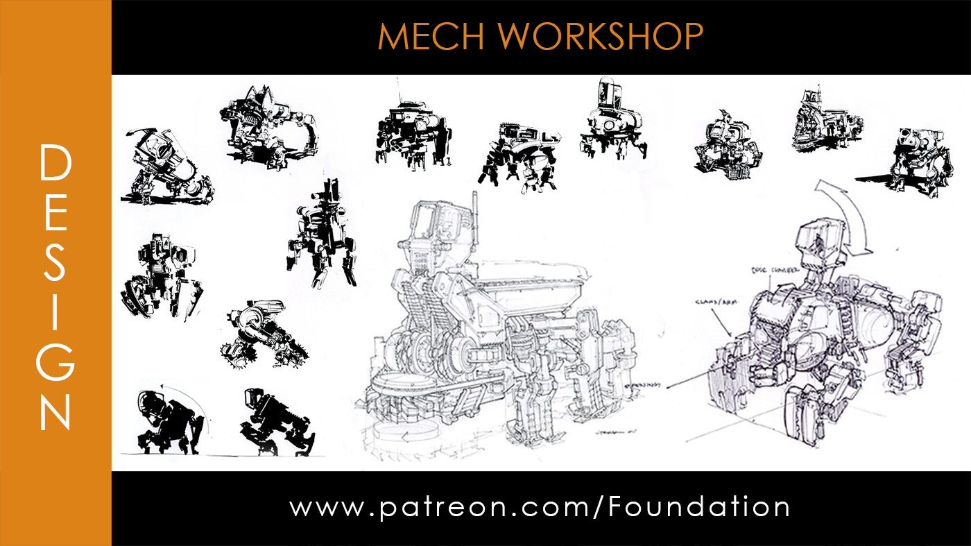 ArtStation - Foundation Art Group - Mech Workshop | Tutorials