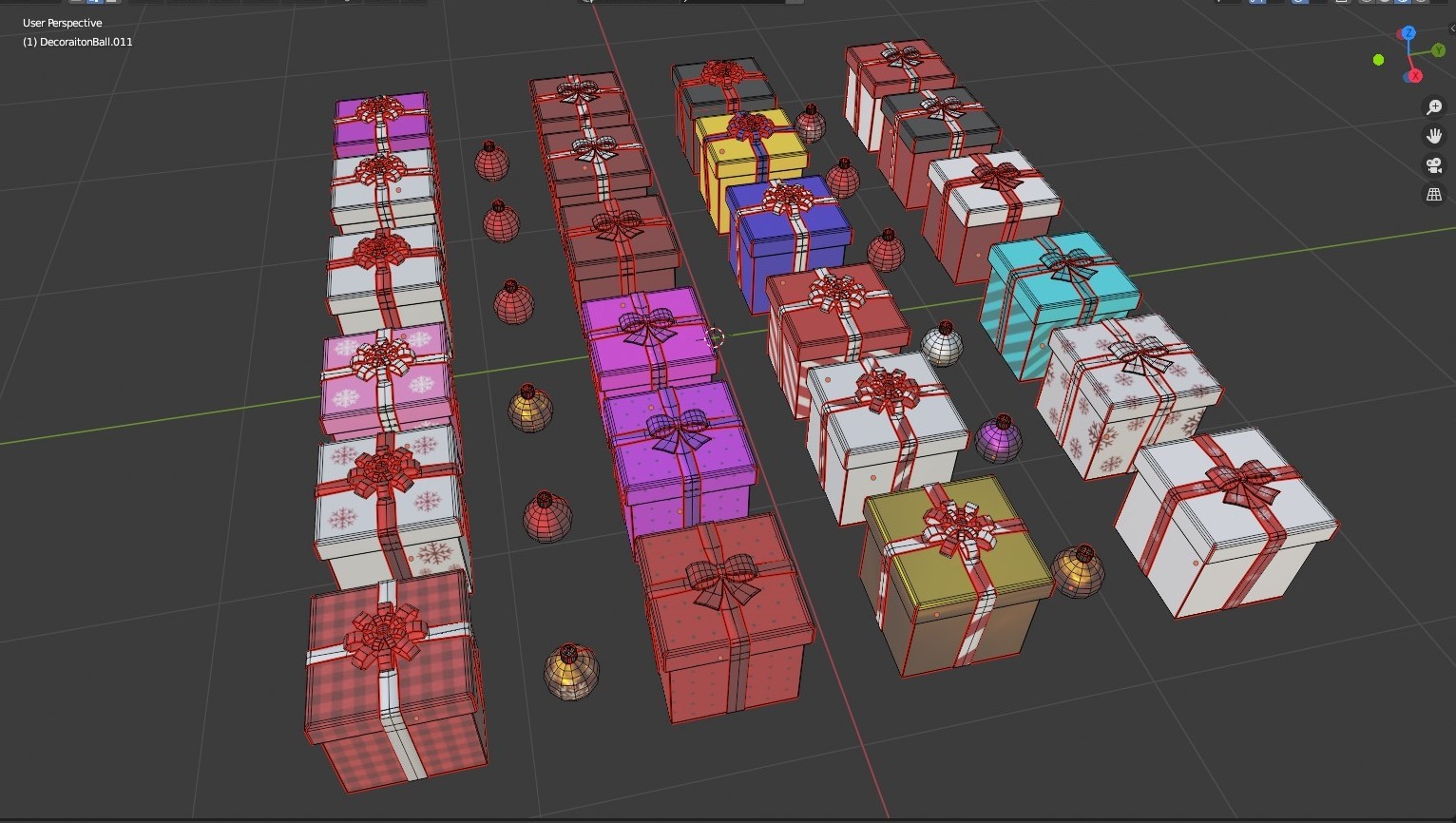 ArtStation - Gift Box 3D Model | Game Assets