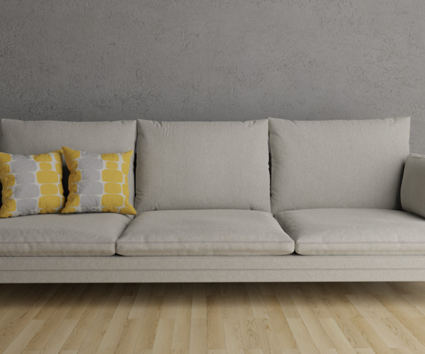 ArtStation - Realistic Blender Sofa | Resources
