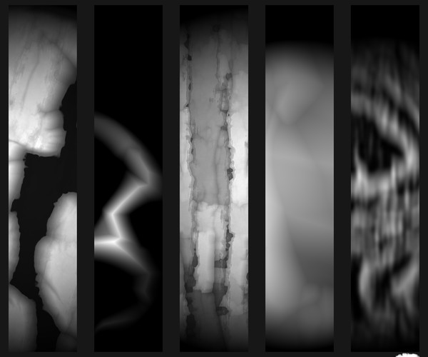 ArtStation - Stylized Alphas Vol.1 | Brushes