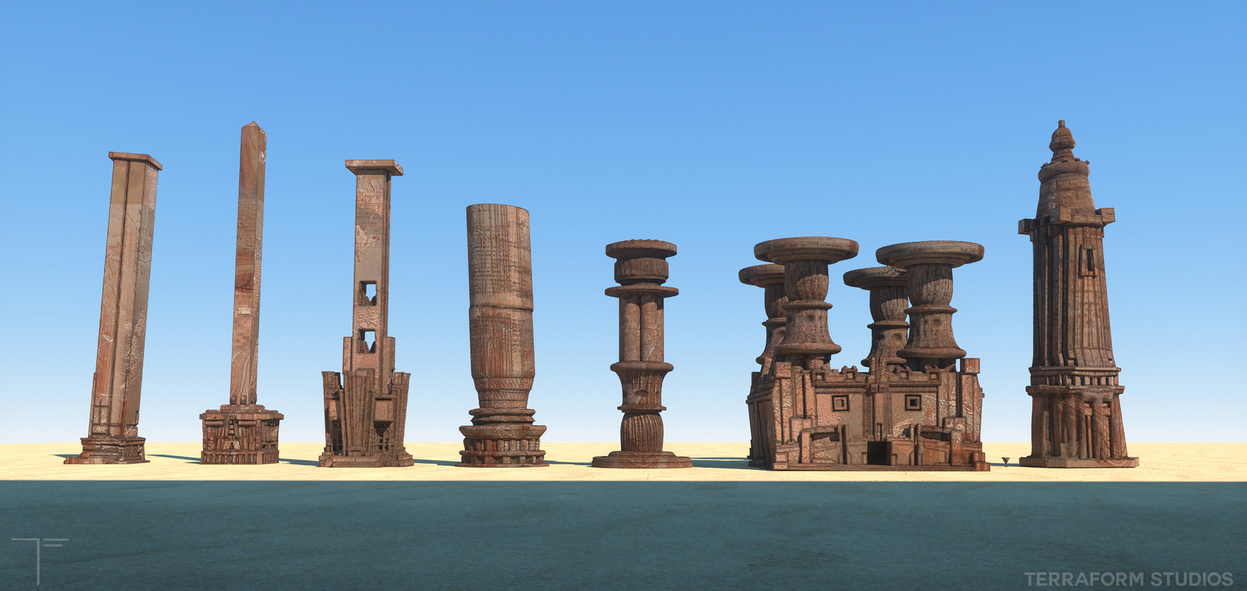 ArtStation - Ruins Kitbash & Medium Tutorial [Bundle] | Resources