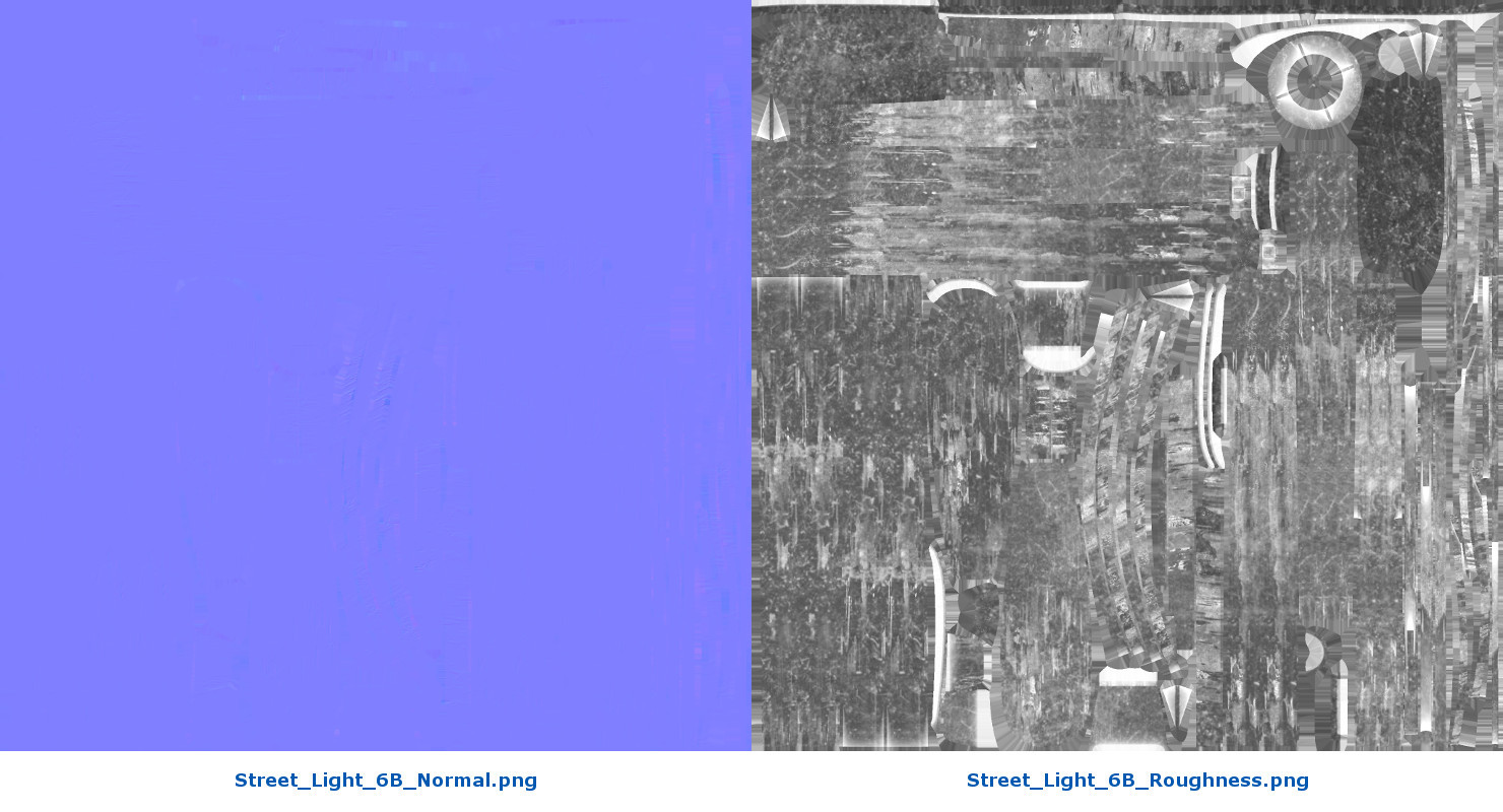 ArtStation - Street Light 6B | Game Assets